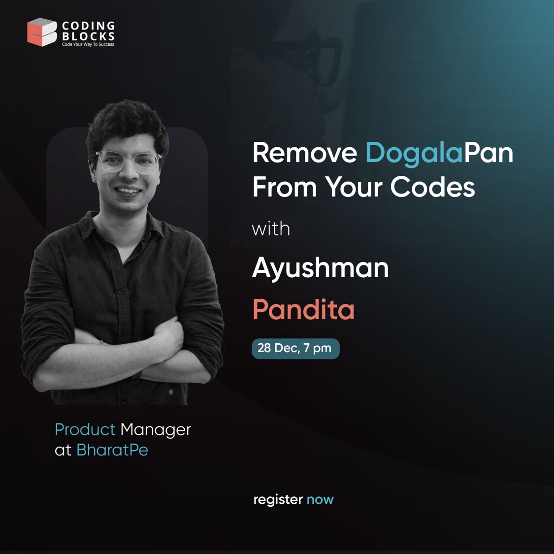 Coding Blocks on LinkedIn: #codingblocks #bharatpe #webinar #learntocode Coding Blocks on LinkedIn: #codingblocks #bharatpe #webinar #learntocode