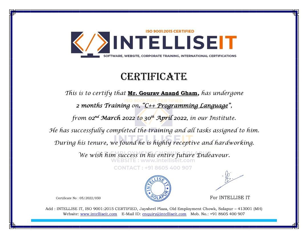 Gourav Gham on LinkedIn: #programming Gourav Gham on LinkedIn: #programming