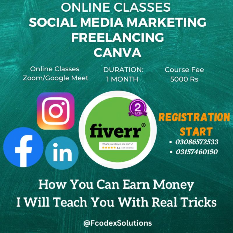 Fcodex Solutions on LinkedIn: #freelancing #fiverr #instagram # ... Fcodex Solutions on LinkedIn: #freelancing #fiverr #instagram # ...