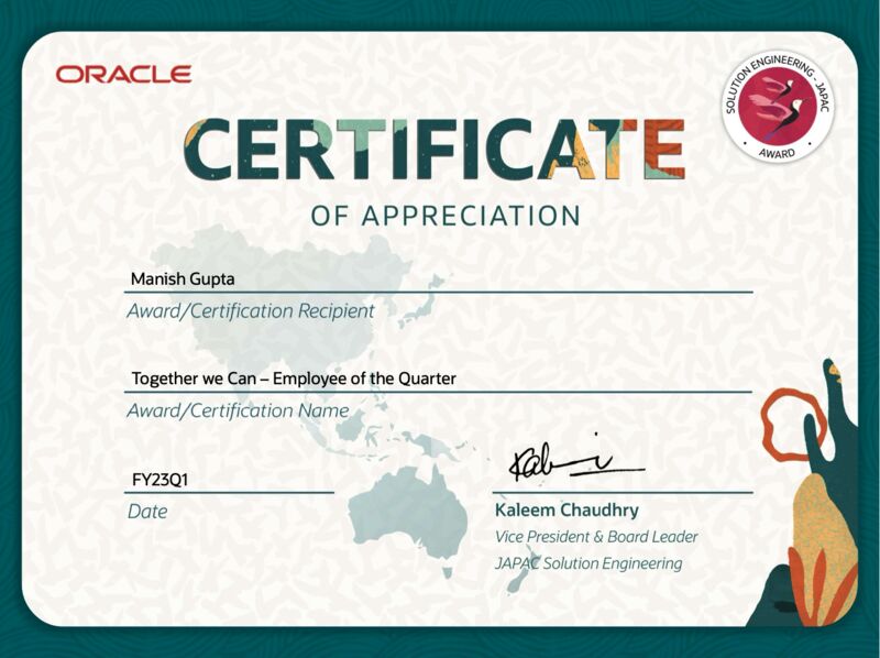 Manish Kumar G. on LinkedIn: #oracle #oraclecloud #integration | 27 ... Manish Kumar G. on LinkedIn: #oracle #oraclecloud #integration | 27 ...