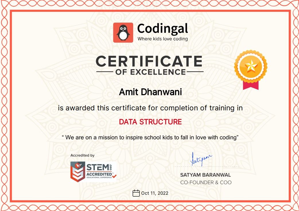 Amit Dhanwani on LinkedIn: #codingchallenge #coding #codingforkids # ... Amit Dhanwani on LinkedIn: #codingchallenge #coding #codingforkids # ...