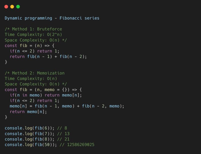 Suresh babu Shamala on LinkedIn: #dynamicprogramming #memoization # ... Suresh babu Shamala on LinkedIn: #dynamicprogramming #memoization # ...