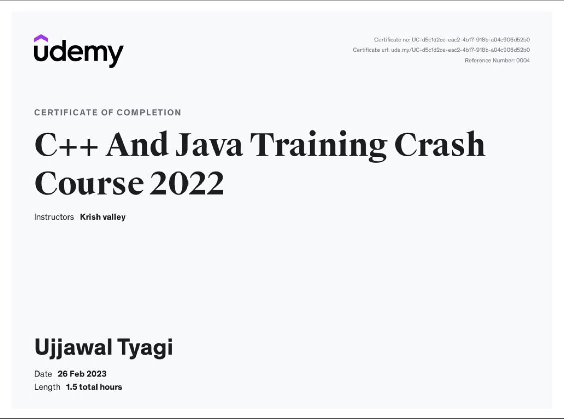 Ujjawal Tyagi on LinkedIn: #programming #java #coding #developers # ... Ujjawal Tyagi on LinkedIn: #programming #java #coding #developers # ...