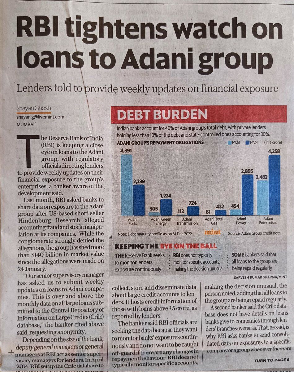 Shayan Ghosh on LinkedIn: #adanigroup #adani #banking #rbi # ... Shayan Ghosh on LinkedIn: #adanigroup #adani #banking #rbi # ...