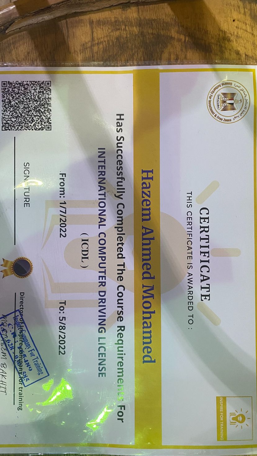 Hazem Zaki posted on LinkedIn Hazem Zaki posted on LinkedIn