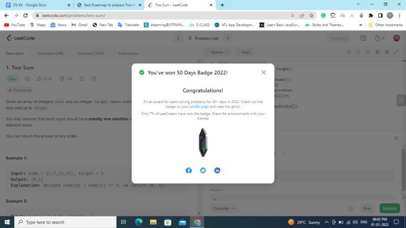 Ritam G. on LinkedIn: #leetcode #50daysofcode #leetcode ... Ritam G. on LinkedIn: #leetcode #50daysofcode #leetcode ...