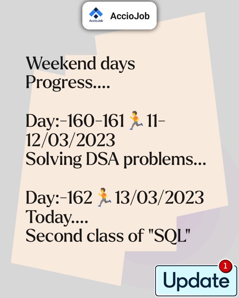 #acciojob #200daysofcodechallenge #100daysofcodechallenge… | Amit Kumar #acciojob #200daysofcodechallenge #100daysofcodechallenge… | Amit Kumar
