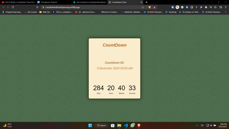 Kumar Anurag on LinkedIn: #html #css #javascript #countdown #github # ... Kumar Anurag on LinkedIn: #html #css #javascript #countdown #github # ...