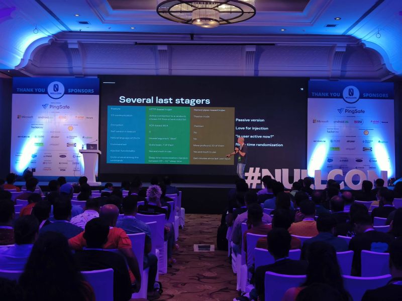 NULLCON on LinkedIn: #malware #nullcongoa2022 #infosec #cybersecurity NULLCON on LinkedIn: #malware #nullcongoa2022 #infosec #cybersecurity