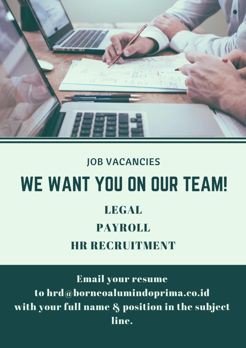 PT.BORNEO ALUMINDO PRIMA on LinkedIn: Hy Jobseeker ! I have many job ... PT.BORNEO ALUMINDO PRIMA on LinkedIn: Hy Jobseeker ! I have many job ...