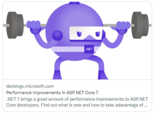 Saineshwar Bageri på LinkedIn: Performance improvements in ASP.NET Core ... Saineshwar Bageri på LinkedIn: Performance improvements in ASP.NET Core ...