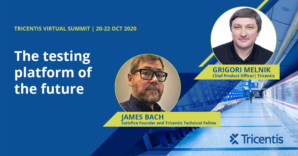 Grigori Melnik on LinkedIn: Tricentis Virtual Summit Grigori Melnik on LinkedIn: Tricentis Virtual Summit