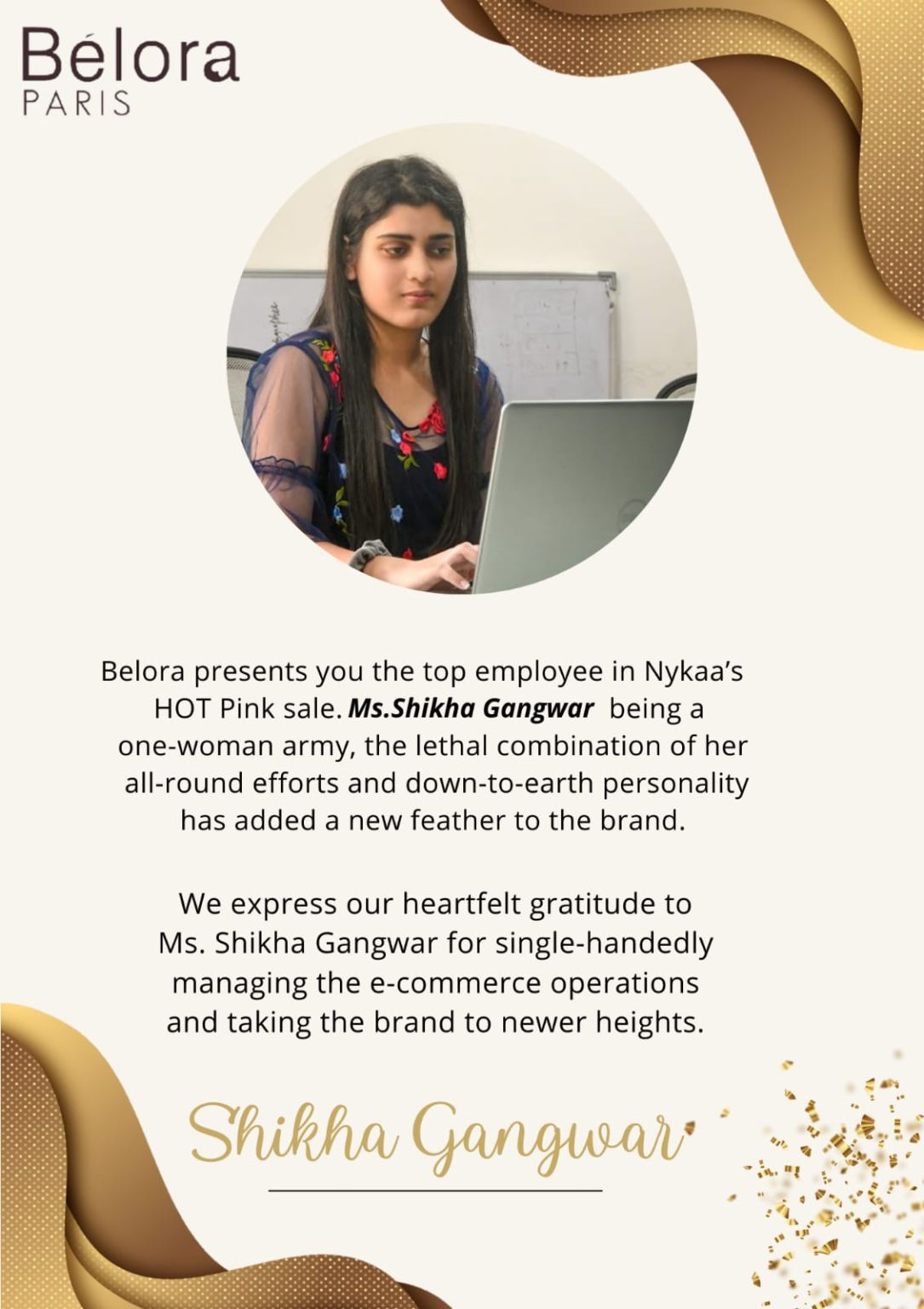 Anjali Sachdev on LinkedIn: Congratulations Shikha gangwar Anjali Sachdev on LinkedIn: Congratulations Shikha gangwar