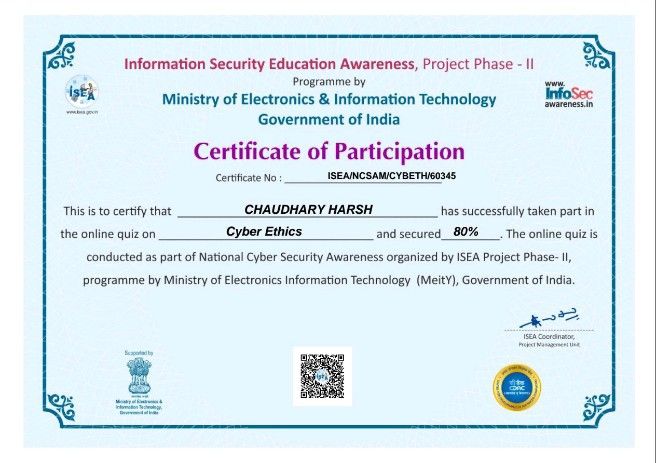 HARSH CHAUDHARY on LinkedIn: #cyber HARSH CHAUDHARY on LinkedIn: #cyber