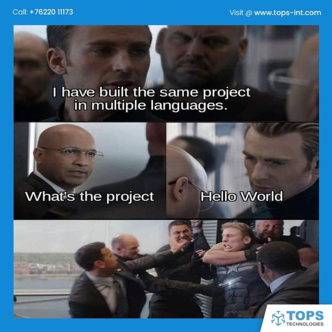 TOPS Technologies Pvt. Ltd on LinkedIn: #memes #topstechnologies # ... TOPS Technologies Pvt. Ltd on LinkedIn: #memes #topstechnologies # ...