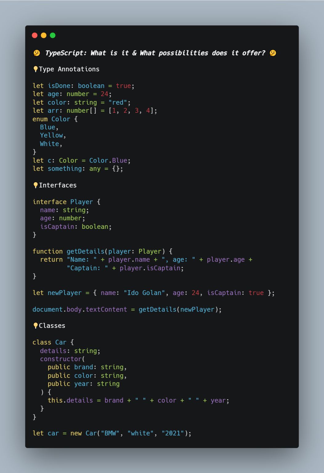 Ido Golan on LinkedIn: #typescript #programming #webdevelopment | 71 ... Ido Golan on LinkedIn: #typescript #programming #webdevelopment | 71 ...