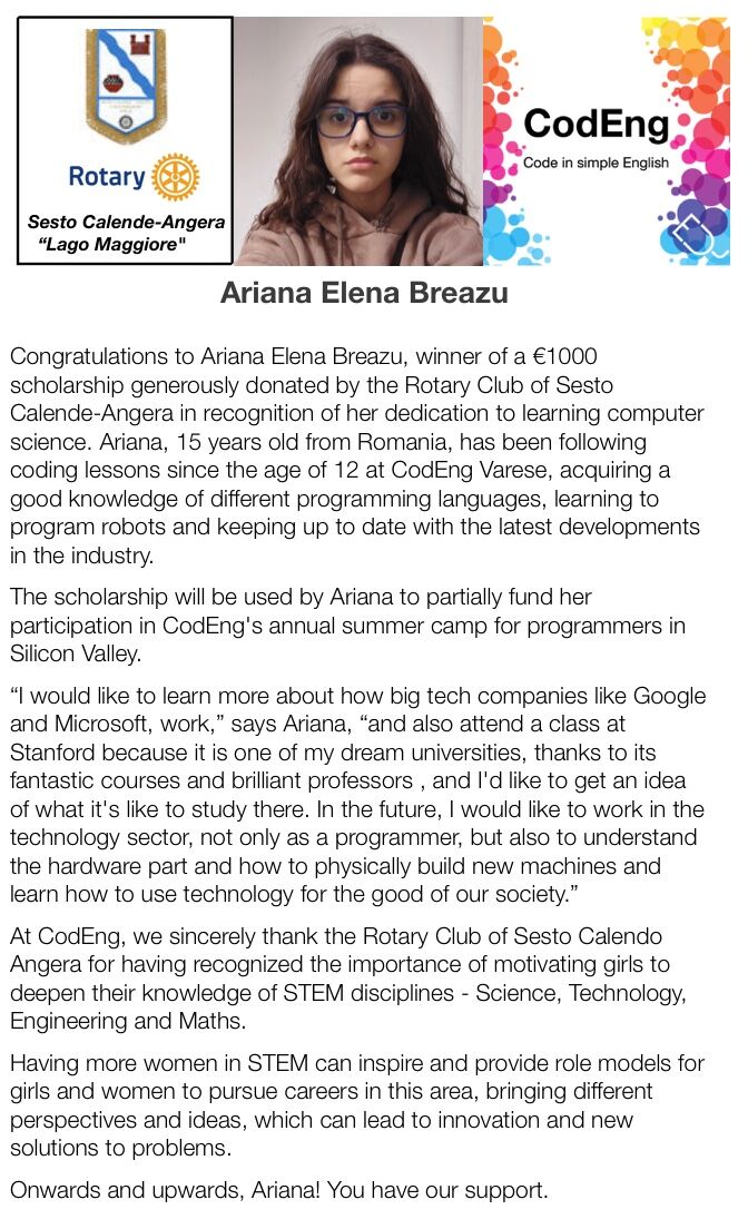Derval Anne O'Neill on LinkedIn: #rotary #codeng #stem #codecamp # ... Derval Anne O'Neill on LinkedIn: #rotary #codeng #stem #codecamp # ...