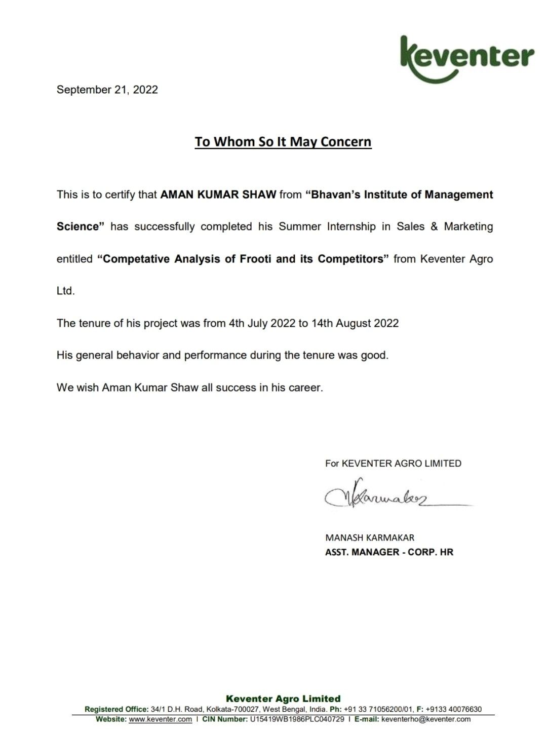Aman Kumar Shaw on LinkedIn: #marketing #project #internship #agro # ... Aman Kumar Shaw on LinkedIn: #marketing #project #internship #agro # ...