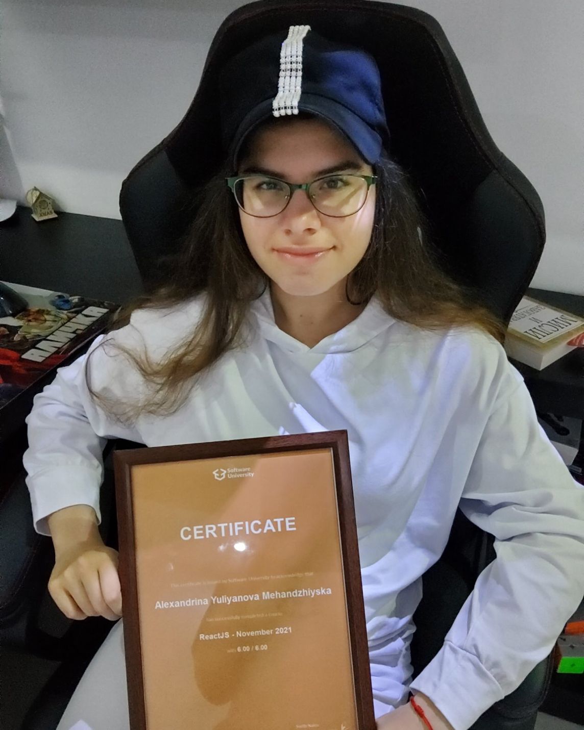 Alexandrina Mehandzhiyska on LinkedIn: Perfect score on my ReactJS ... Alexandrina Mehandzhiyska on LinkedIn: Perfect score on my ReactJS ...