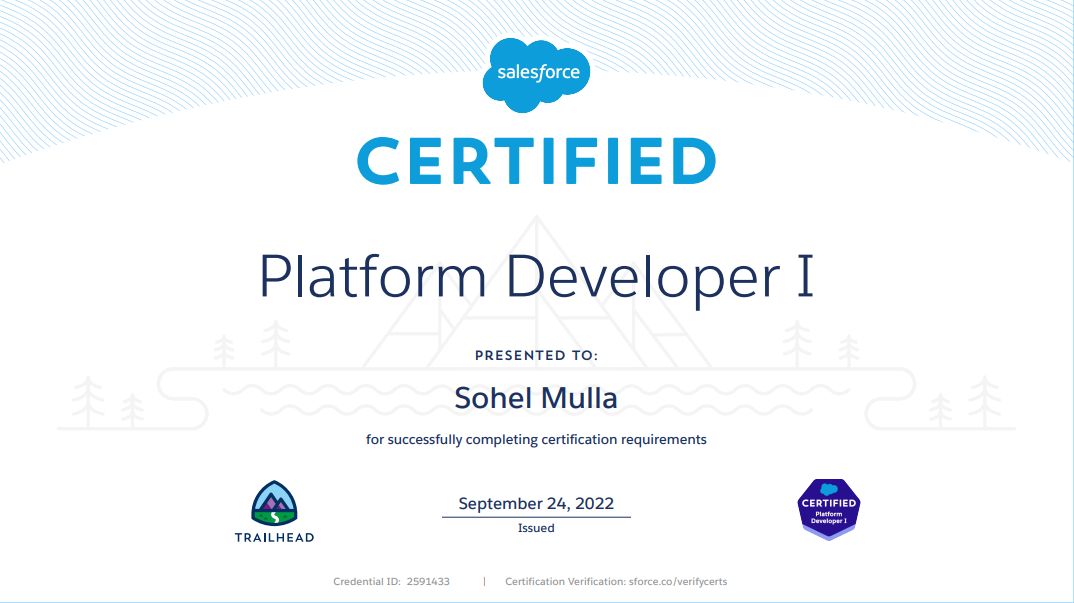 Sohel Mulla ☁ on LinkedIn: #salesforce #salesforcecommunity # ... Sohel Mulla ☁ on LinkedIn: #salesforce #salesforcecommunity # ...