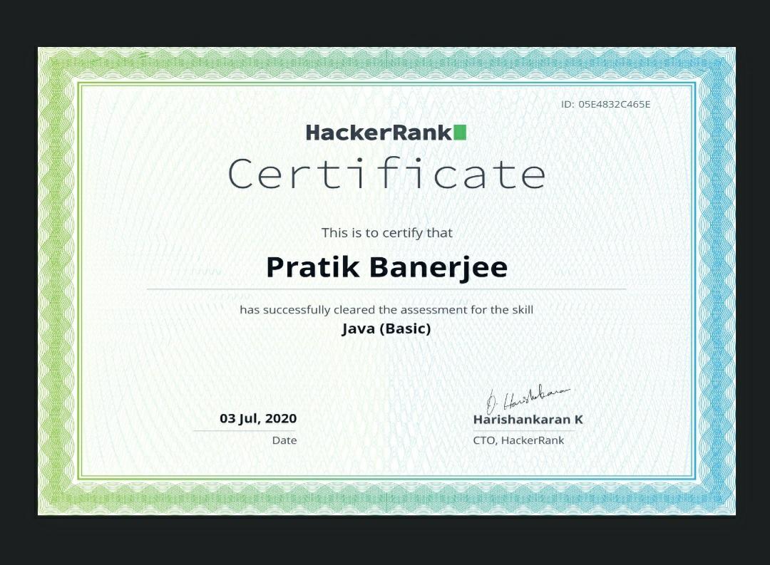 Pratik Banerjee on LinkedIn: #java #codinglife #javaprogramming # ... Pratik Banerjee on LinkedIn: #java #codinglife #javaprogramming # ...