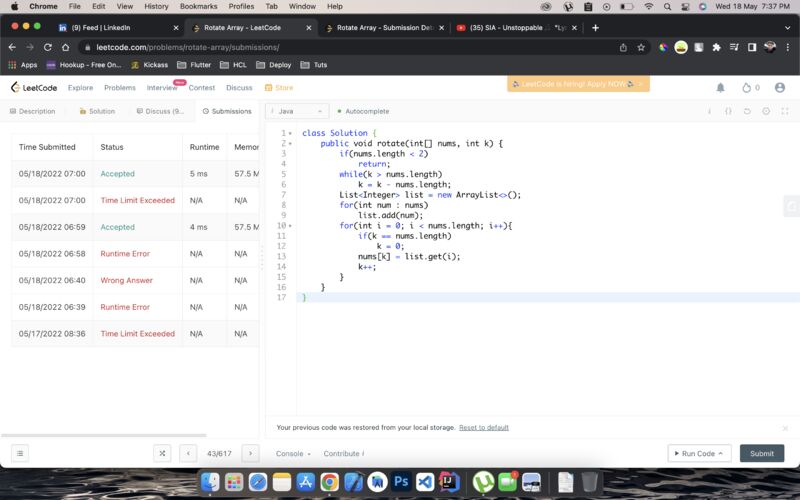 Avinash Anchal on LinkedIn: #80daysleetcode #leetcode Avinash Anchal on LinkedIn: #80daysleetcode #leetcode
