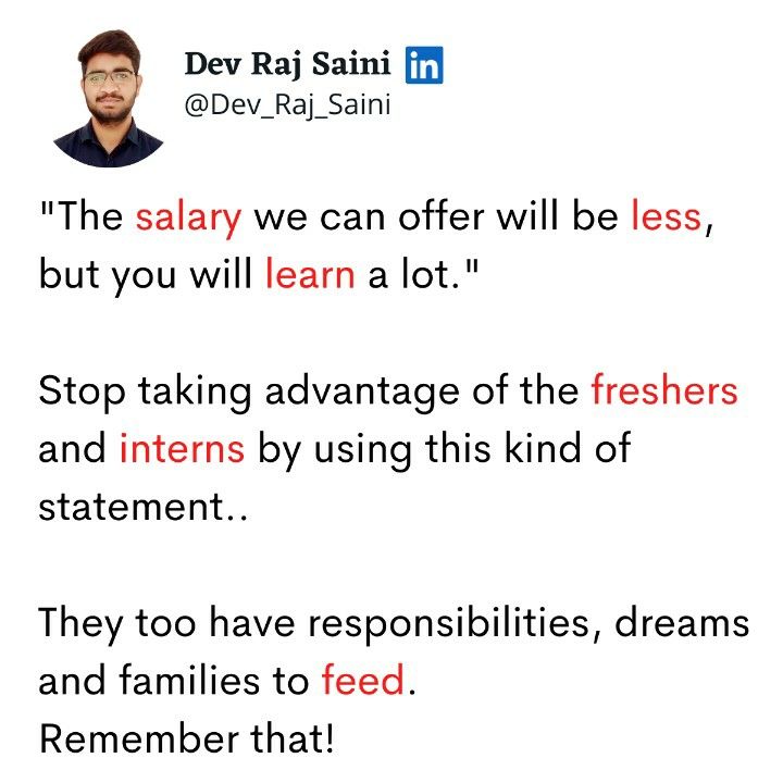 Dev Raj Saini on LinkedIn: Like if you Agree ? 💯👍 | 139 comments Dev Raj Saini on LinkedIn: Like if you Agree ? 💯👍 | 139 comments