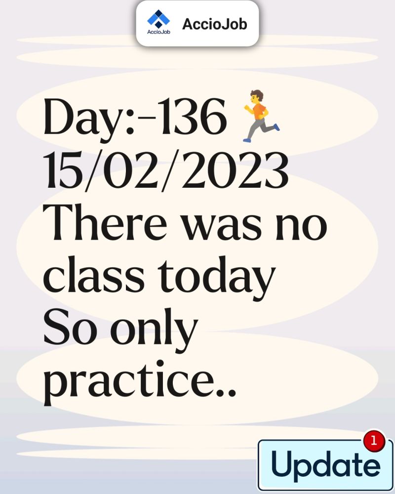 Amit Kumar on LinkedIn: #acciojob #200daysofcodechallenge ... Amit Kumar on LinkedIn: #acciojob #200daysofcodechallenge ...