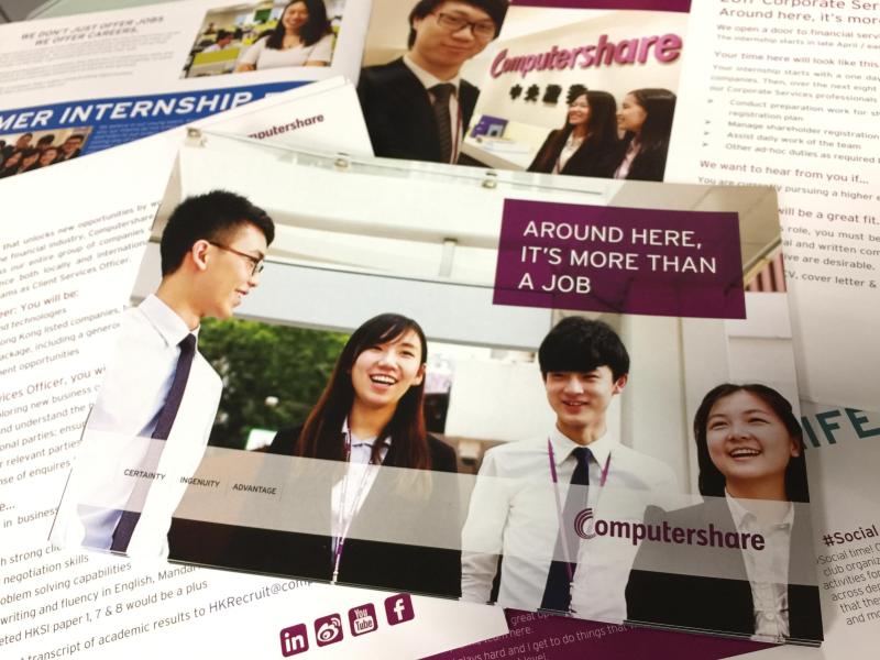 Computershare Hong Kong on LinkedIn: Our career booth at The Chinese ... Computershare Hong Kong on LinkedIn: Our career booth at The Chinese ...
