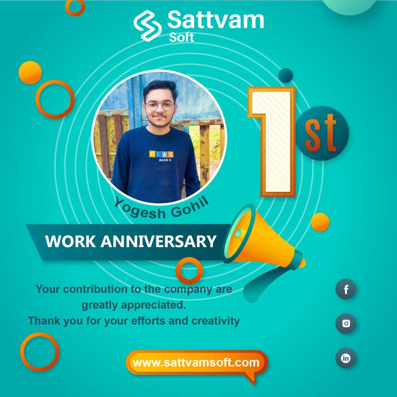 #workanniversary #bestwishes #employeeassets #itcompany #sattvam #surat ... #workanniversary #bestwishes #employeeassets #itcompany #sattvam #surat ...