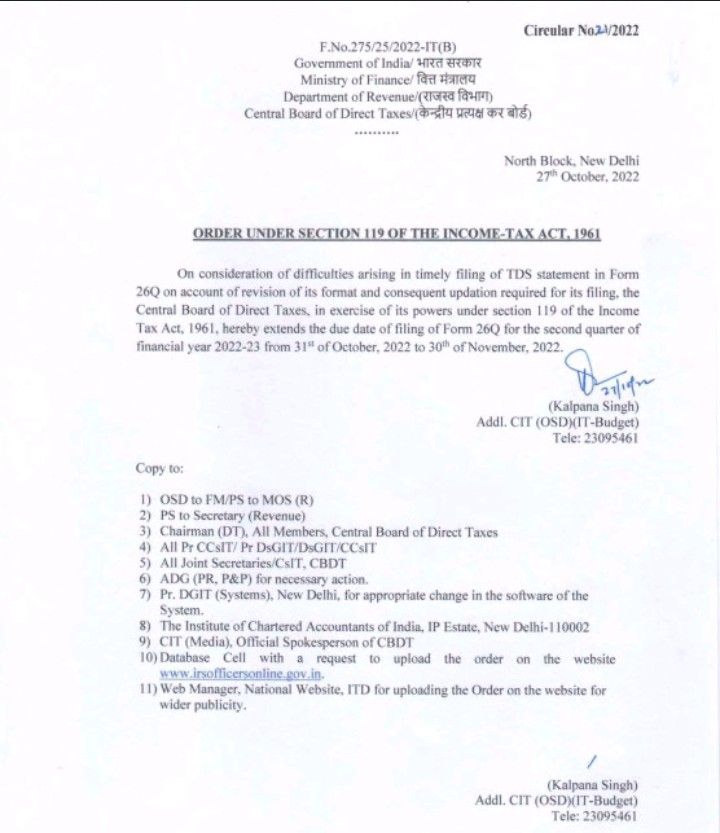 Advocate Nimesh Khilawala on LinkedIn: CBDT extended due date for ... Advocate Nimesh Khilawala on LinkedIn: CBDT extended due date for ...