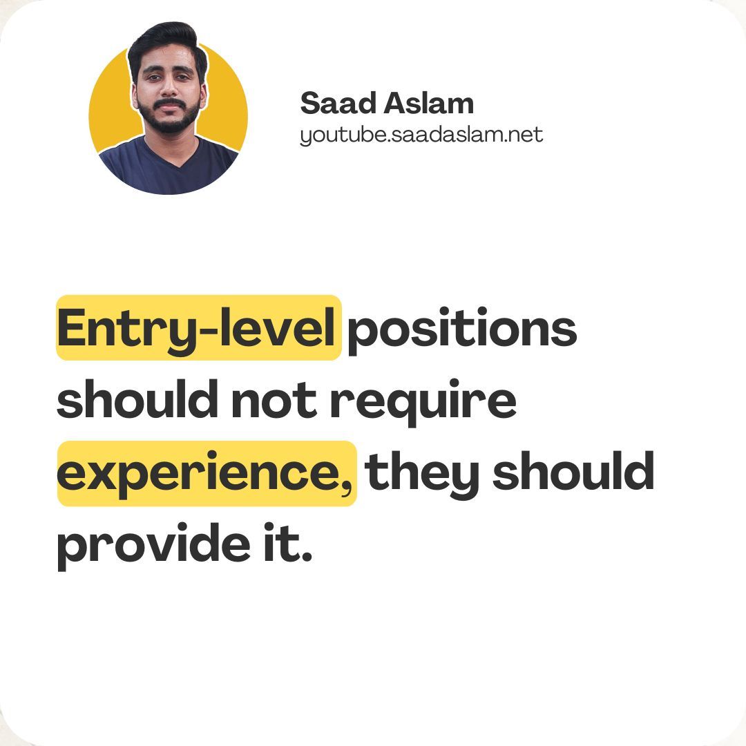 Saad Aslam on LinkedIn: This! Saad Aslam on LinkedIn: This!