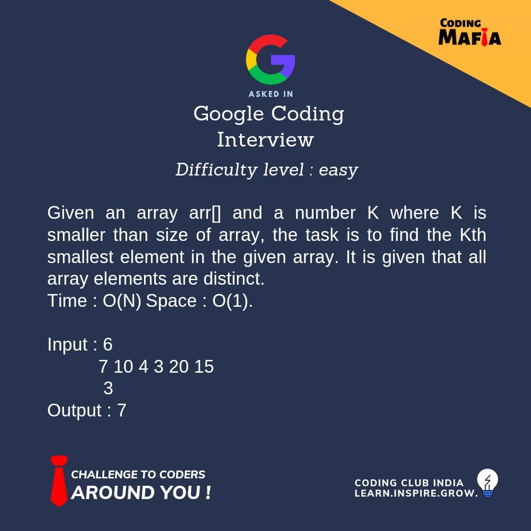 Coding Club on LinkedIn: #datastructures #interview #coding #amazon # ... Coding Club on LinkedIn: #datastructures #interview #coding #amazon # ...