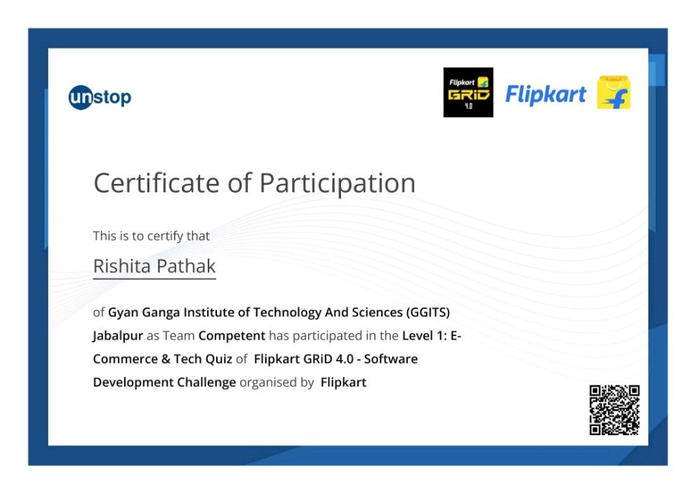 Rishita Pathak on LinkedIn: Hello connections ! Acknowledged a worthy ... Rishita Pathak on LinkedIn: Hello connections ! Acknowledged a worthy ...