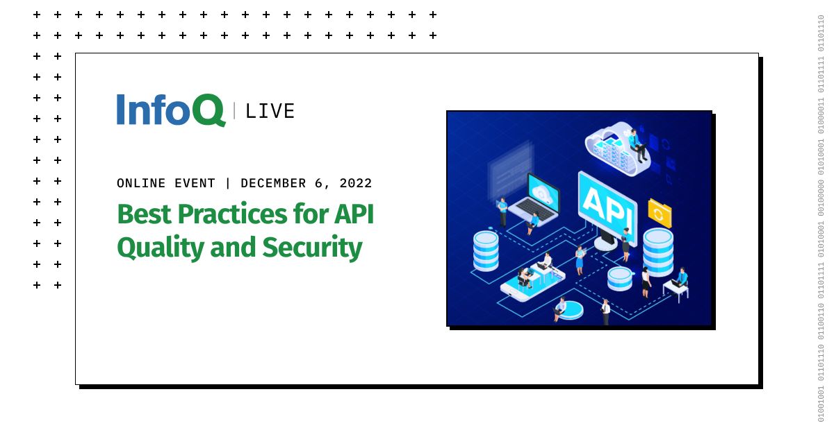 InfoQ on LinkedIn: #infoqlive #api #security #ciscodeveloper InfoQ on LinkedIn: #infoqlive #api #security #ciscodeveloper