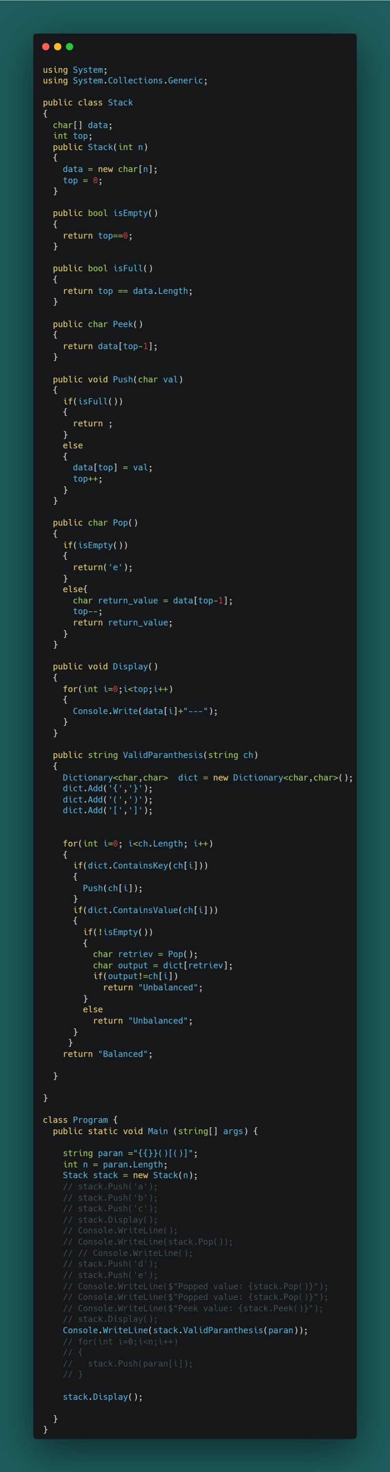 shubham sharma on LinkedIn: #stack #datastructuresandalgorithms #csharp ... shubham sharma on LinkedIn: #stack #datastructuresandalgorithms #csharp ...