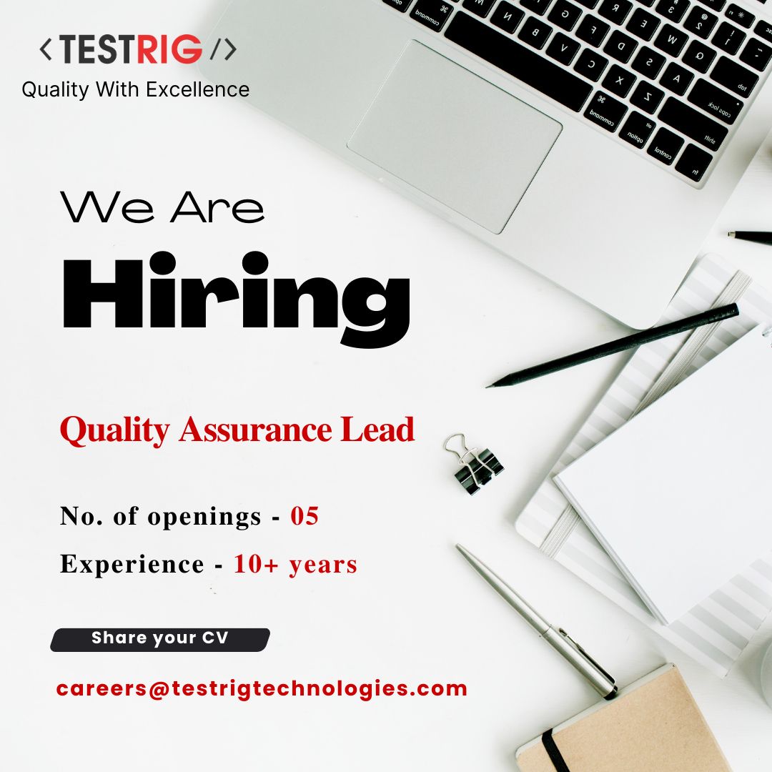 Testrig Technologies: QA & Software Testing Company on LinkedIn: # ... Testrig Technologies: QA & Software Testing Company on LinkedIn: # ...