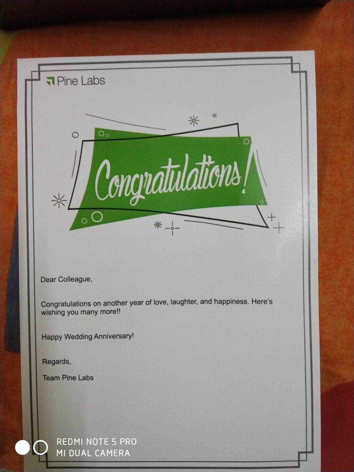 Sagar Agarwal on LinkedIn: #pinelabs #gift #marriage #thankyou #plural Sagar Agarwal on LinkedIn: #pinelabs #gift #marriage #thankyou #plural
