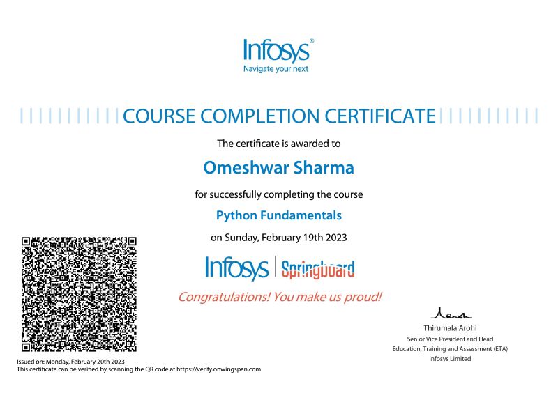 Omeshwar Sharma on LinkedIn: #python #pythonprogramming #pythonlearning ... Omeshwar Sharma on LinkedIn: #python #pythonprogramming #pythonlearning ...