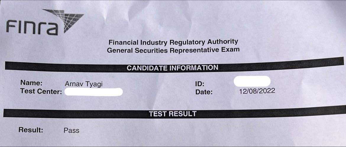 Arnav Tyagi on LinkedIn: #series7 #finra | 25 comments Arnav Tyagi on LinkedIn: #series7 #finra | 25 comments