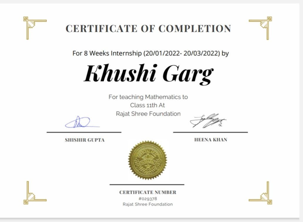 Khushi Garg on LinkedIn: #connections #teaching #mathematics # ... Khushi Garg on LinkedIn: #connections #teaching #mathematics # ...
