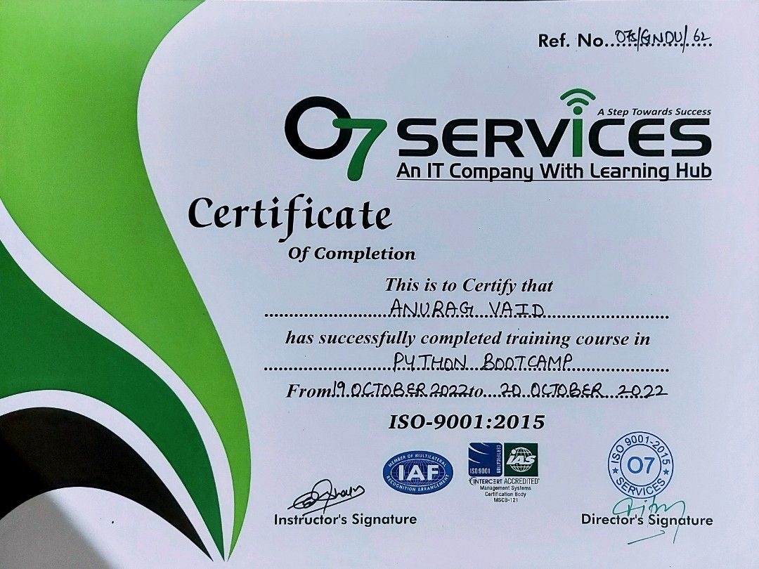 Anurag Vaid on LinkedIn: #python #pythonprogramming #pythondeveloper # ... Anurag Vaid on LinkedIn: #python #pythonprogramming #pythondeveloper # ...