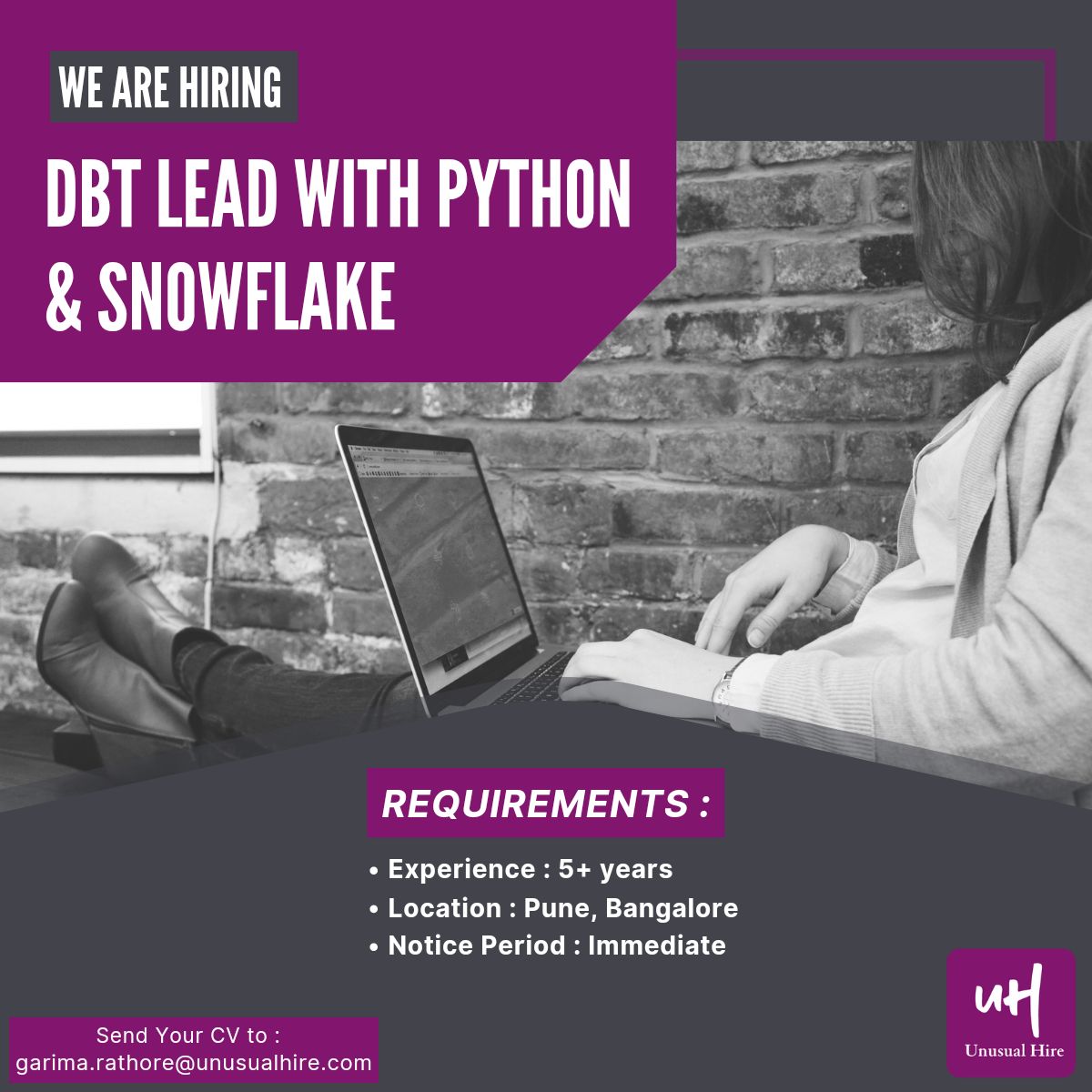 Garima Rathore on LinkedIn: #hiring #pune #bangalore #sql #python # ... Garima Rathore on LinkedIn: #hiring #pune #bangalore #sql #python # ...