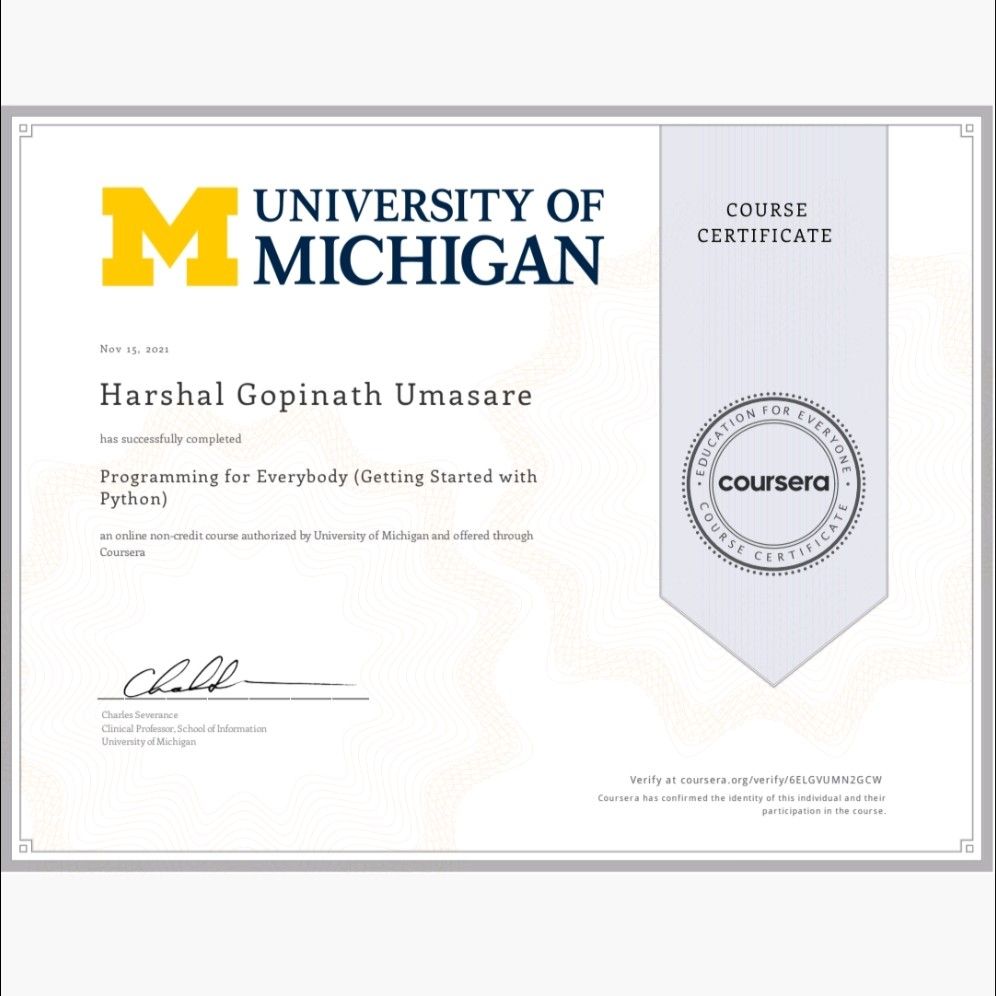 Harshal Umasare on LinkedIn: #python #programming #language # ... Harshal Umasare on LinkedIn: #python #programming #language # ...