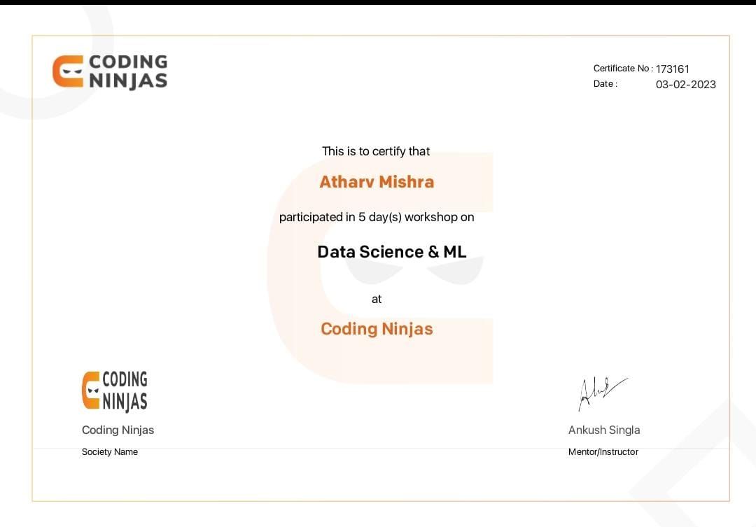 Atharv Mishra on LinkedIn: #connections #datascience #machinelearning # ... Atharv Mishra on LinkedIn: #connections #datascience #machinelearning # ...
