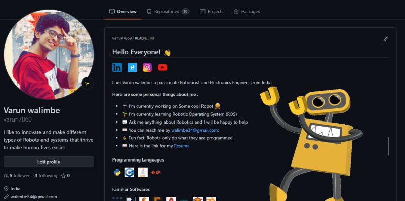 #github #repository #tutorials | Varun Walimbe #github #repository #tutorials | Varun Walimbe