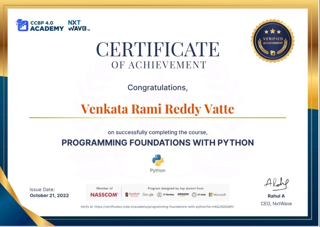 Rami Reddy on LinkedIn: #python #pythonprogramming #pythoncoding # ... Rami Reddy on LinkedIn: #python #pythonprogramming #pythoncoding # ...