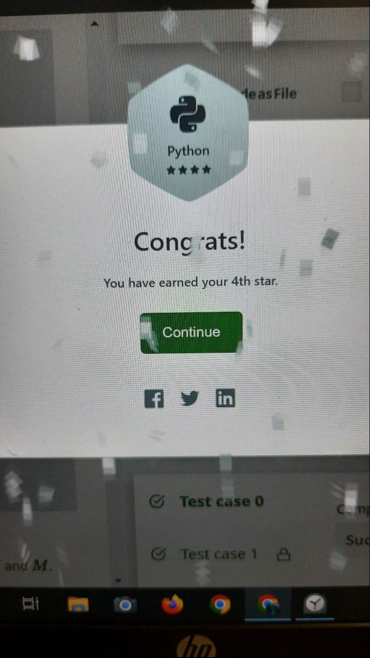 SURAJ KUMAR on LinkedIn: #today #star #python #hackerrank # ... SURAJ KUMAR on LinkedIn: #today #star #python #hackerrank # ...