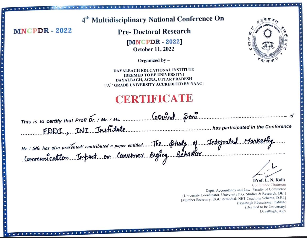 I am pleased to share that I have successfully participated and ... I am pleased to share that I have successfully participated and ...