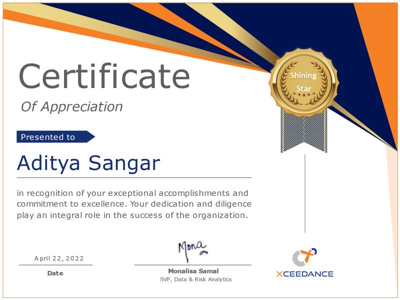 Aditya Sangar on LinkedIn: Thanks Xceedance and Aditya Sangar on LinkedIn: Thanks Xceedance and